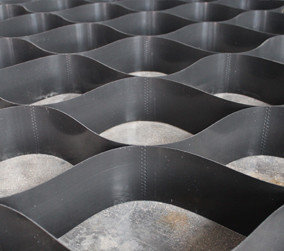 Driveway grid gravel stabilizer HDPE soil geocell 75mm-200mm CE from China