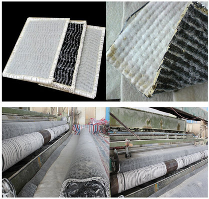 Bentonite Waterproofing Geosynthetic Clay Liner For Ponds / Landfill / Underground Reservoirs