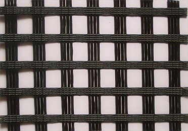 Biaxial Warp Knitted Fibreglass Pavement Reinforcement Geogrid Width 1 ~ 6m
