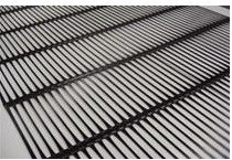 High Intensity PP Plastic Uniaxial Geogrid 25KN/M for Retaining Wall