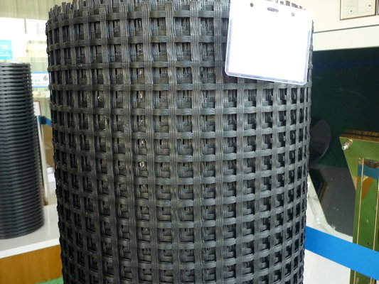 Light Weight Durable Fiberglass Geogrid For Railway Foundation / Dike Slope