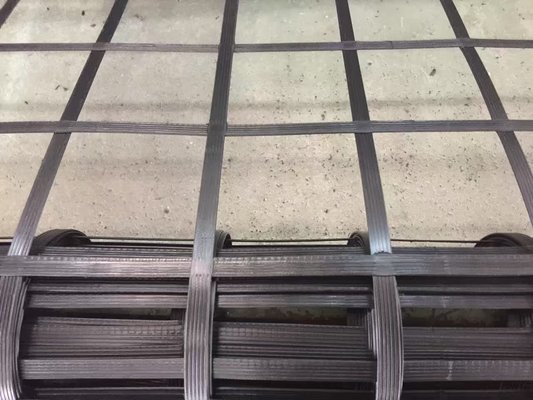 High Strength Geosynthetic Materials Geogrid Road Construction Material