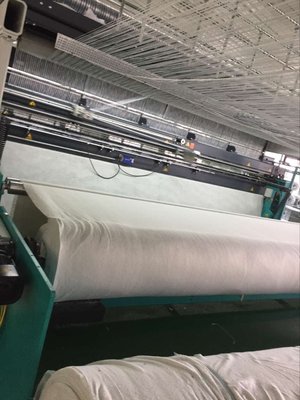 High Strength White Color Geotextile Composite of Glass Fiber yarn or Polyester Yarn With Geotextile