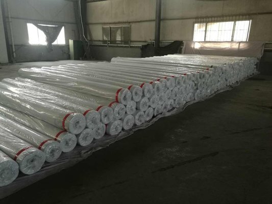 Hot Rolled Staple Fiber Non Woven Geotextile Fabric , Width 8m