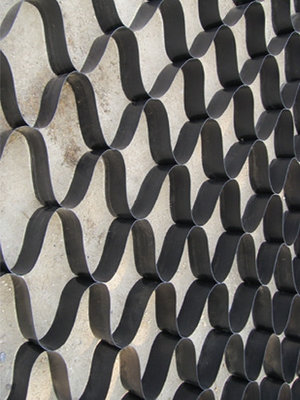 Perforated HDPE Soil Stablization Slope Protection Geocell Thickness 0.9mm 1.0mm