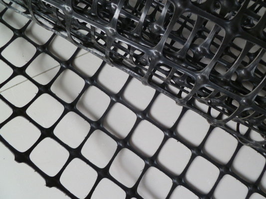 Extruded Polypropylene BX Retaining Wall Geogrid For Road Construction