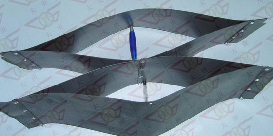 Non - Perforated Soil Stablization / Slope Protection Geocell , Thickness 1.1mm - 1.5mm