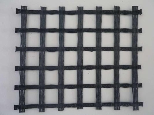 Wrapped Biaxial Polyester Yarn Asphalt Reinforcement Geogrid