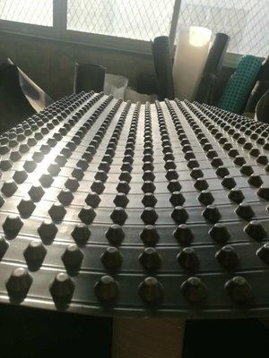 HDPE Single Side Dimpled Drainage Board Composited With Nonwoven Geotextile