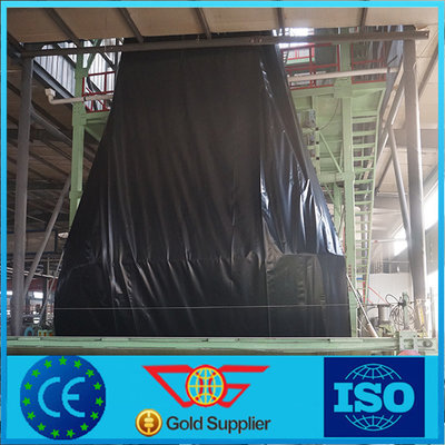 Virgin Material HDPE Pond / Dam / Pool Liner Black Pond Membrane Liner Roll