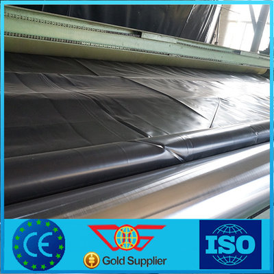 Virgin Material HDPE Pond / Dam / Pool Liner Black Pond Membrane Liner Roll