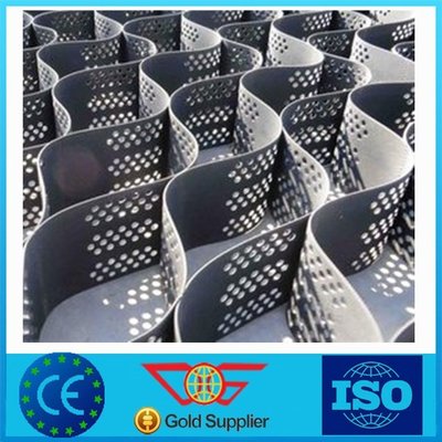 Slope Stabilisation Mesh / Geocell For Retaining Wall 1.1mm - 1.8mm Thickness