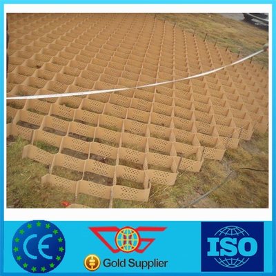High Density Plastic HDPE Geocell Slope Stabilization Matting Road Construction