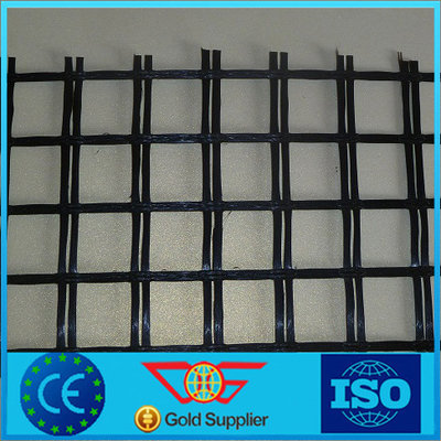Asphalt Coated High Strength Biaxial Geogrid for Road Construction/Retaining Wall/Pament of Fiberglass Material