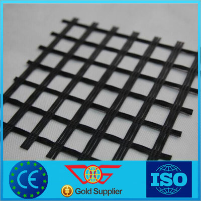 Self-Adhesive Fiberglass Geogrid from 25Kn-400Kn With Roll Width 3.95m and CE Certificate