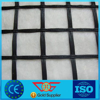 Highway/Railway Ground Pavement Material Wrap Knitted Biaxial Geogrid of Fiberglass