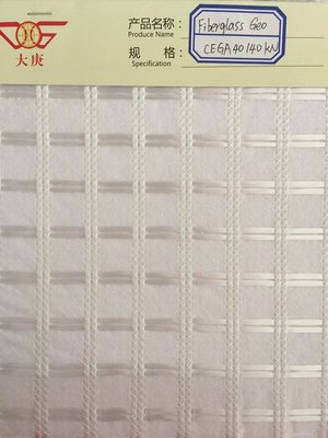 Polyester Composite Geotextile Glass Composite Geogrid 50kn CE Certification