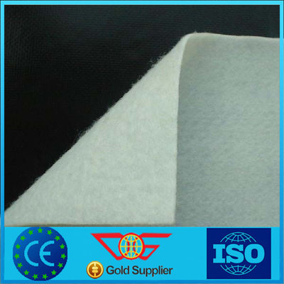 Short Polyester / PP Fiber Non Woven Geotextile Fabric For Road Construction