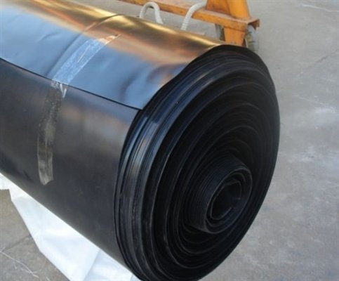 HDPE Waterproofing Sheet / Geomembrane Pond Liner Roll For Landfill Project