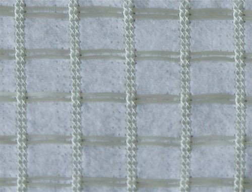 PET PP Non Woven Geotextile Composite With Fiberglass / PET Yarn Reinforced Geotextile