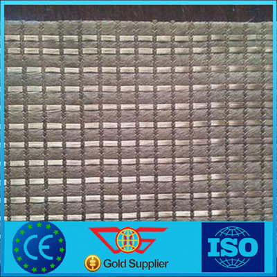 Soil Reinforcement / Filter Compound Geotextile Fabric With Geogrid 50m - 100m Rolls