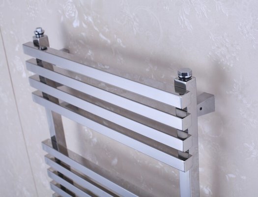 Stainless Steel Electric Bathroom Heated Towel Rails Radiators Wall Mounted