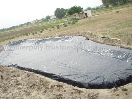 0.2mm - 3mm Thickness Geomembrane Pond Liner HDPE / PVC Geomembrane Poll Liner