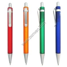 China gift pen,Best Selling Metal Clip Plastic Logo Pen, logo plastic ball pen supplier