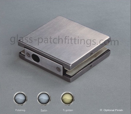 SUS Adaptor Glass Door Lock Fittings , Glass Door Fittings With LPL-6 Aluminum Body
