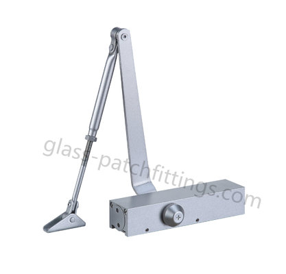 Non Handed Design Automatic Door Closer Square Shape 1.5kg Net Weight
