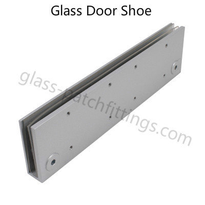 Multifunctional Glass Door Shoe , Hydraulic Door Closer Parts Simple Structure