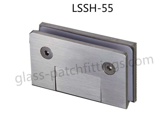 Single Bathroom Hydraulic Patch Fitting Wall To Glass Bracket Highly Automated Production
