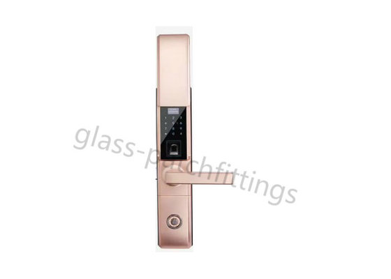 Single Latch Mortise Fingerprint Door Lock Low Recognition False Rate CE Approved