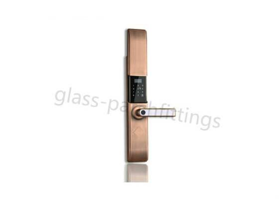Keyless Security Fingerprint Sensor Door Lock Working Humidity 20% - 85%