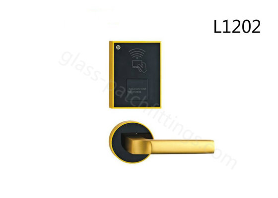Aluminum Alloy Hotel Electronic Door Locks 30 - 50mm Door Thickness Energy Saving