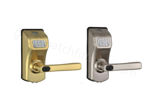 Office Fingerprint Smart Glass Door Lock DSP Digital Signal Processing Chip CE Approved