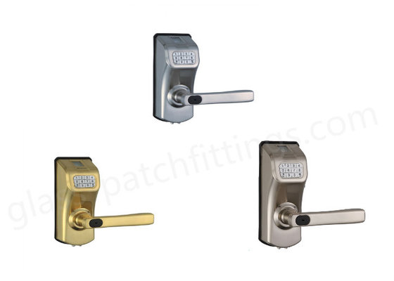 Digital Sliding Smart Glass Door Lock Easy Operation 176*68*51mm Body Size