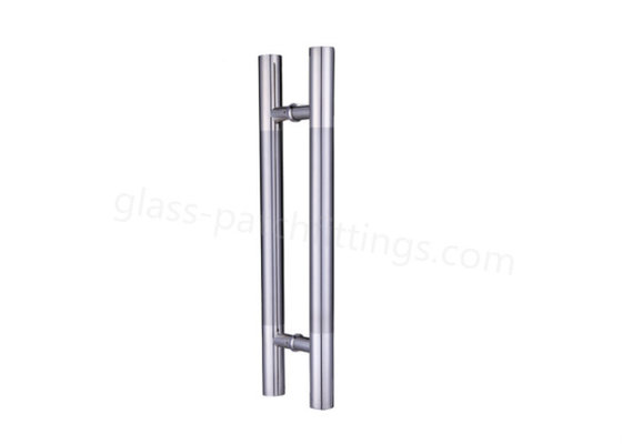 304 201 SS Glass Door Handles Abrasion Resistance For Office / Bathroom