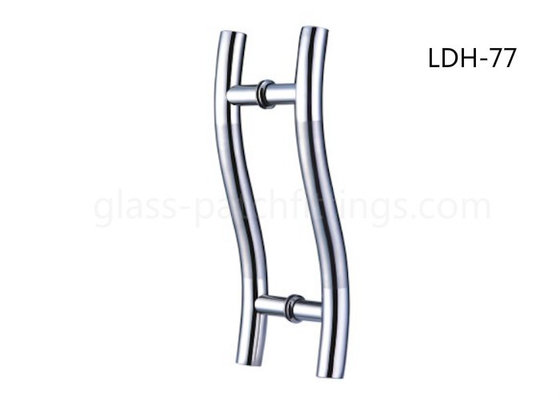 25 - 32mm Diameter Glass Door Handles With Back To Back Installation LDH-77