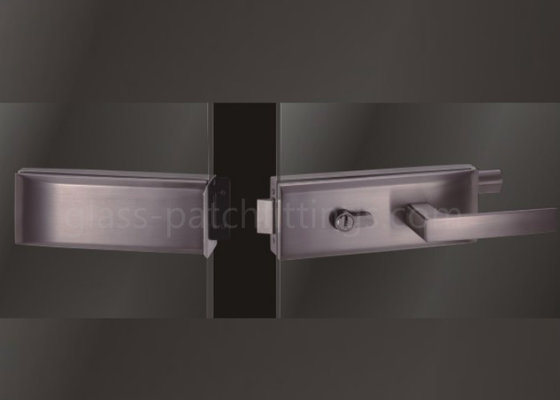 Double Sided Sliding Door Security Lock , Patch Fitting Lock High Stability