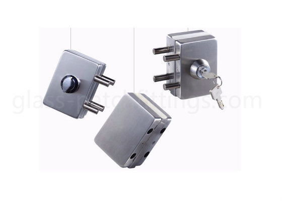 Dual Leaf Double Side Door Lock Die Casting Zinc Alloy Outer Part Stylish Simplicity