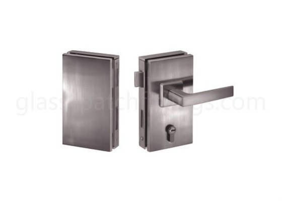 SS304 Sliding Glass Door Handle With Lock And Key With Innovative Design Lever Handle