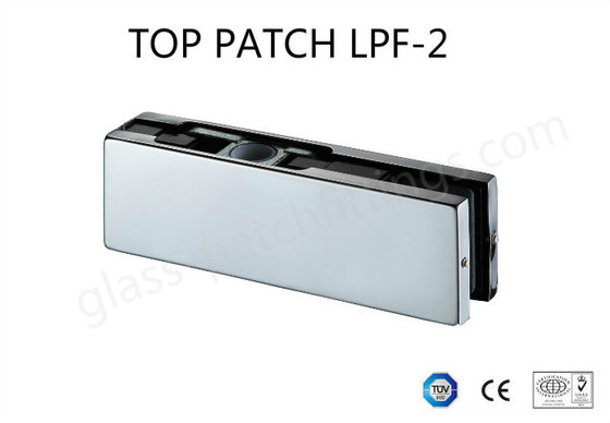 Top Glass Patch Fittings Stainless Steel Cover​ For 10mm - 12mm Glass Door