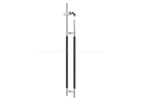High Quality Sliding Glass Key Locks Stainless Steel Pull Door Handle With Lock Simply Install
