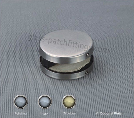 Aluminium Alloy Casting Glass Door Clamp , Patch Fittings For Glass Doors Ozone