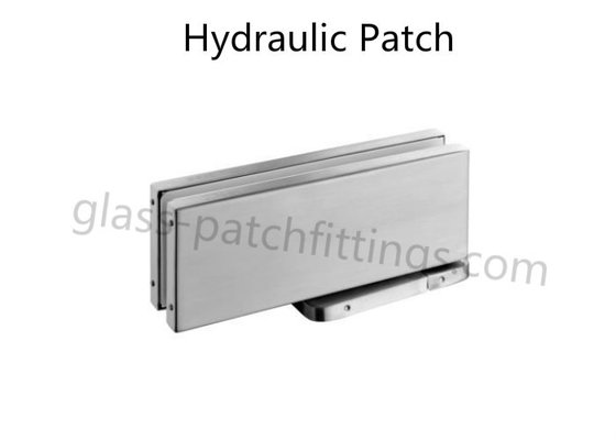 Two Speed Concealed Floor Spring , Shower Glass Hardware Fittings Corrosive Resistance