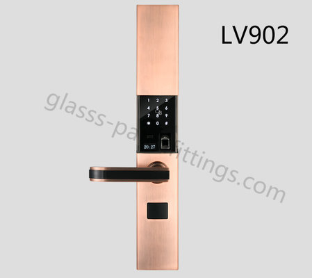 High Grade Fingerprint Entry Door Lock DC 4.8V - 6.8V Power With Sliding Closure