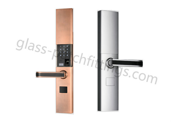 RFID Card Fingerprint Scanner Door Lock , Biometric Gate Lock Supporting Log Search