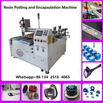 Automatic PU Adhesive Epoxy Resin Potting Machine AB Glue Mixer Two Component Filling Dispenser Glue Mixing Machine