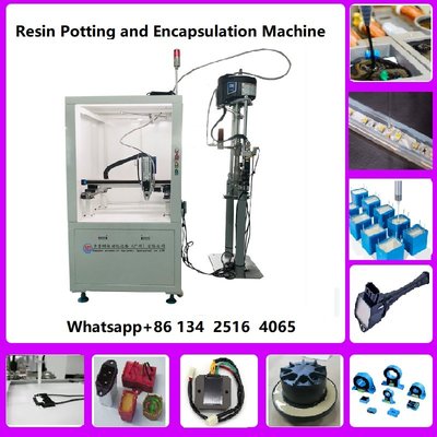 Automatic PU Adhesive Epoxy Resin Potting Machine AB Glue Mixer Two Component Filling Dispenser Glue Mixing Machine